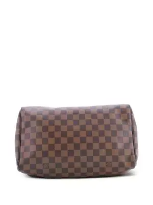 LOUIS VUITTON Speedy Damier 30 Satchel - Brown