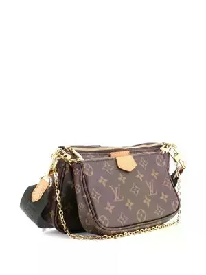 LOUIS VUITTON Multi Pochette Accessoires Monogram Canvas Crossbody Bag