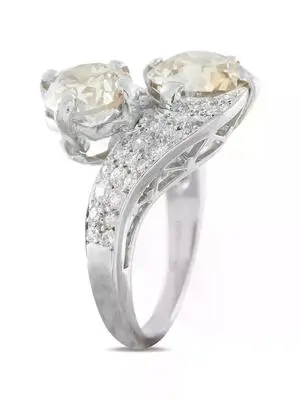 LB EXCLUSIVE Crossover Diamond Ring
