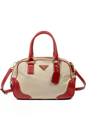 Prada Canapa Handbag - Neutrals