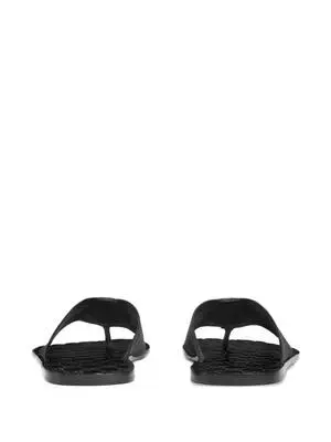 Gucci Riviera Thong Sandals - Black