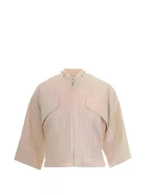 Liu Jo Striped Embellished Jacket