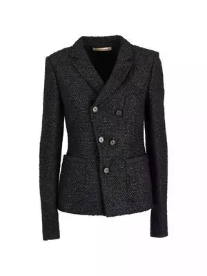 Balenciaga Double-breasted Tweed Jacket