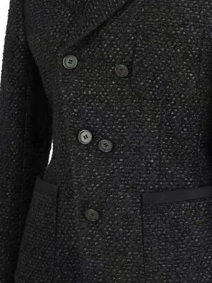 Balenciaga Double-breasted Tweed Jacket