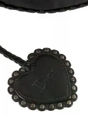 Dior 2000s Mini Heart Charm Tote Bag