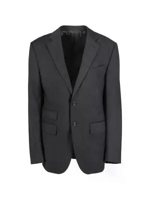 Ermenegildo Zegna Single-breasted Blazer - Black