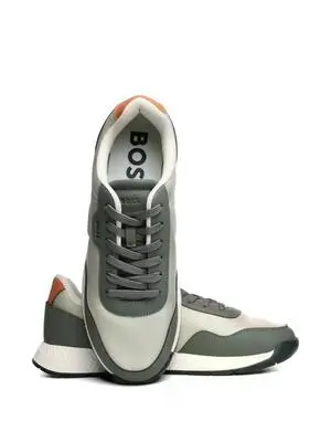 BOSS Low-top Trainers With Textured Uppers