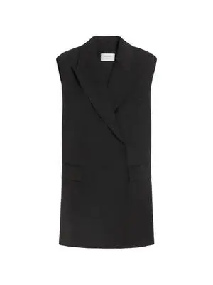 Max Mara Sleeveless Wool Coat
