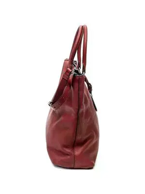 Prada Triangle-logo Leather Handbag