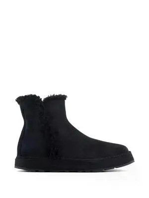 Giorgio Armani Suede Ankle Boots