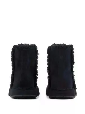 Giorgio Armani Suede Ankle Boots