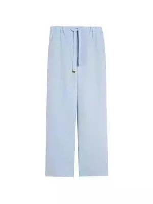 Max Mara Drawstring Trousers - Blue