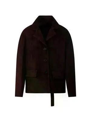 SALVATORE SANTORO Buttoned Suede Jacket