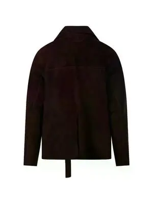 SALVATORE SANTORO Buttoned Suede Jacket
