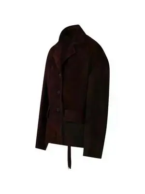 SALVATORE SANTORO Buttoned Suede Jacket