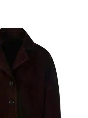 SALVATORE SANTORO Buttoned Suede Jacket