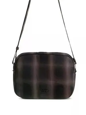 ARTE ANTWERP Baka Plaid Shoulder Bag
