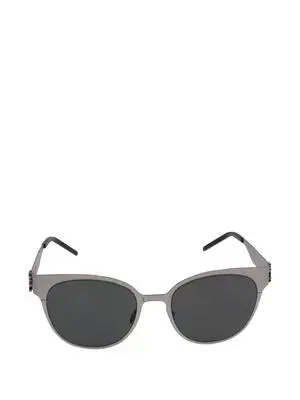 Saint Laurent Round-frame Sunglasses - Grey