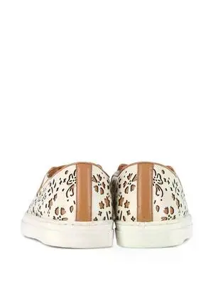 CHARLOTTE OLYMPIA Laser-cut Slip-ons