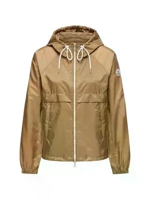 Moncler Coquelicot Hooded Jacket - Brown