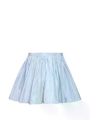 Rabanne Striped Mini Skirt - Blue