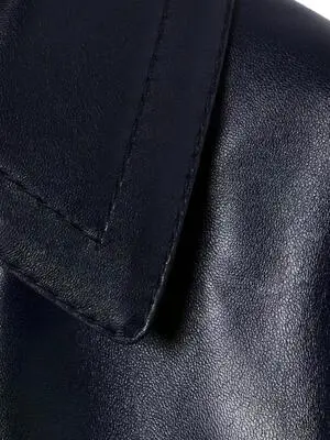 Gucci Horsebit Notched Leather Jacket