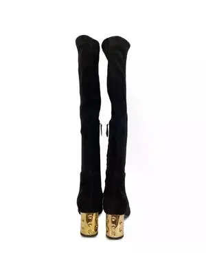 LOUIS VUITTON Over-the-knee Suede Boots