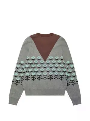 CRAIG GREEN Pixel Flower Sweater
