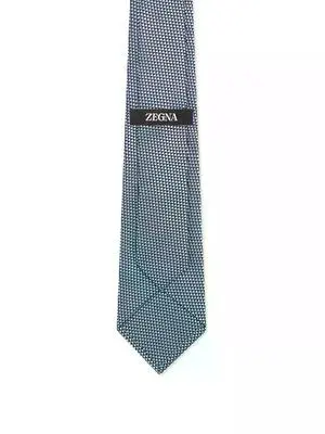 Zegna Patterned Silk Tie