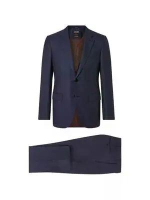 Zegna Oasi Cashmere Suit - Blue