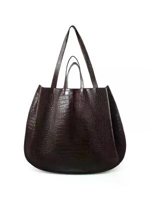 MICOLI Embossed Shoulder Bag