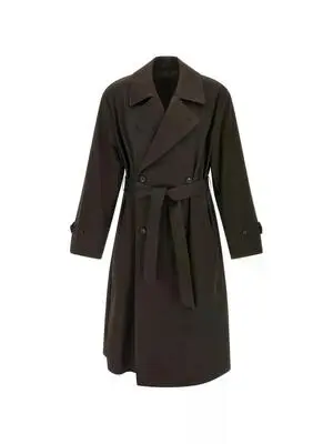 STEIN Double-breasted Trench Coat - Brown