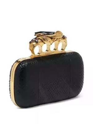 Alexander McQueen Snake Four-ring Clutch