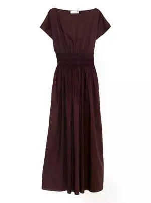 Matteau Shirred-panel Maxi Dress