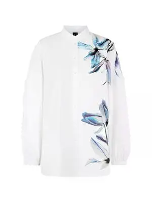 MARCCAIN Floral Print Blouse - White