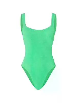 Hunza G Square Swimsuit - Green