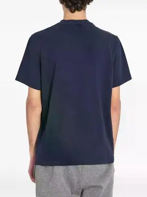 Moncler Embroidered-logo T-shirt - Blue