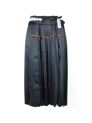 MAISON MARGIELA Pleated Midi Skirt