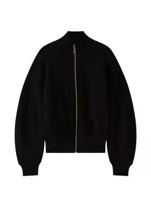 JOSEPH Sable Milano Balloon Sleeve Zip Jacket