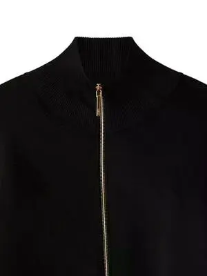 JOSEPH Sable Milano Balloon Sleeve Zip Jacket