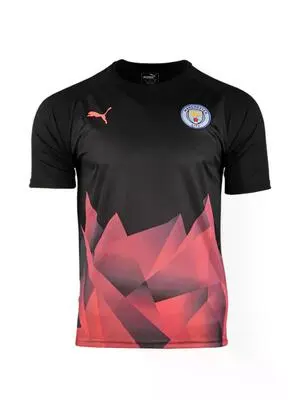 PUMA Manchester City Fc Graphic Print T-shirt - Black