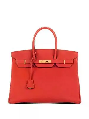 Hermès 35 Birkin Handbag - Red