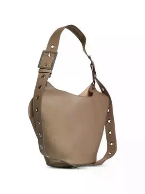 DONDUP Small Leather Tote Bag - Neutrals