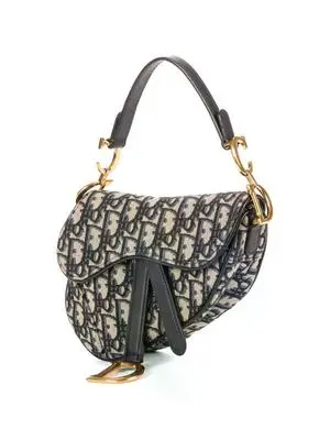 Dior Saddle Oblique Shoulder Bag - Blue