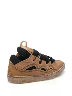LANVIN Curb Sneakers - Neutrals