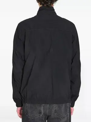 Stone Island Zip-up Jacket With Logo Patch