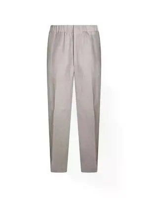 LARDINI Elasticated-waistband Trousers