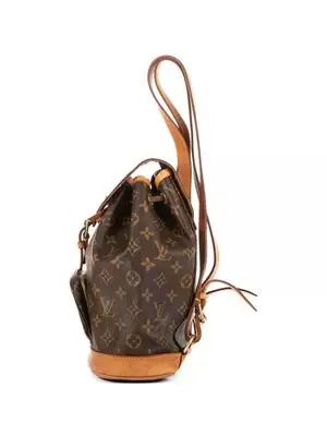 LOUIS VUITTON Montsouris Flap Backpack