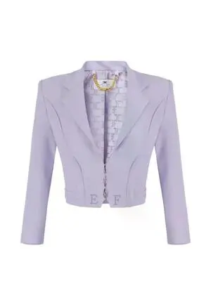 Elisabetta Franchi Cropped Blazer