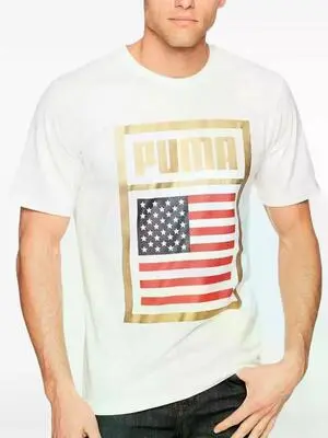 PUMA Graphic-print T-shirt - White